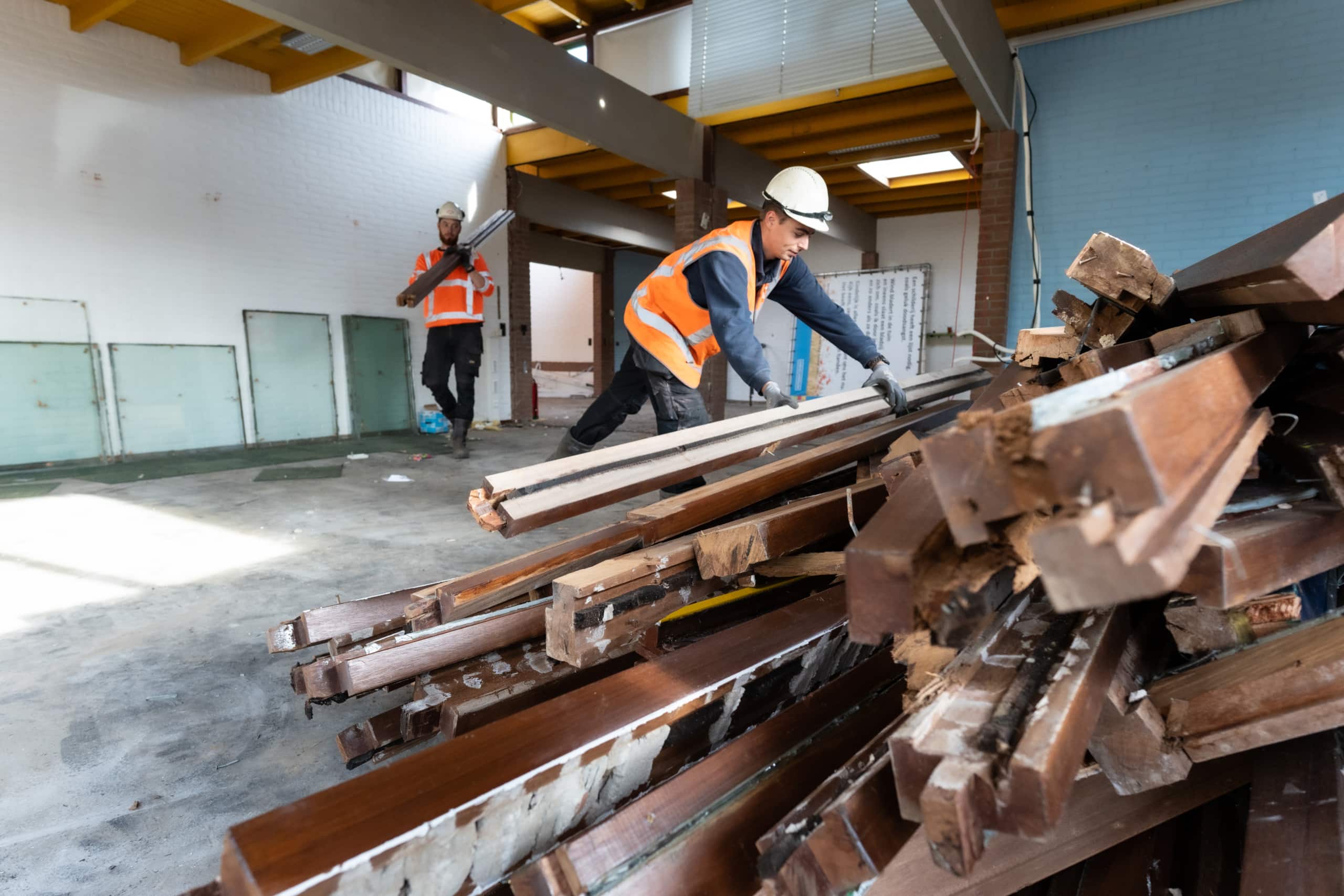 Oogsten is het nieuwe slopen