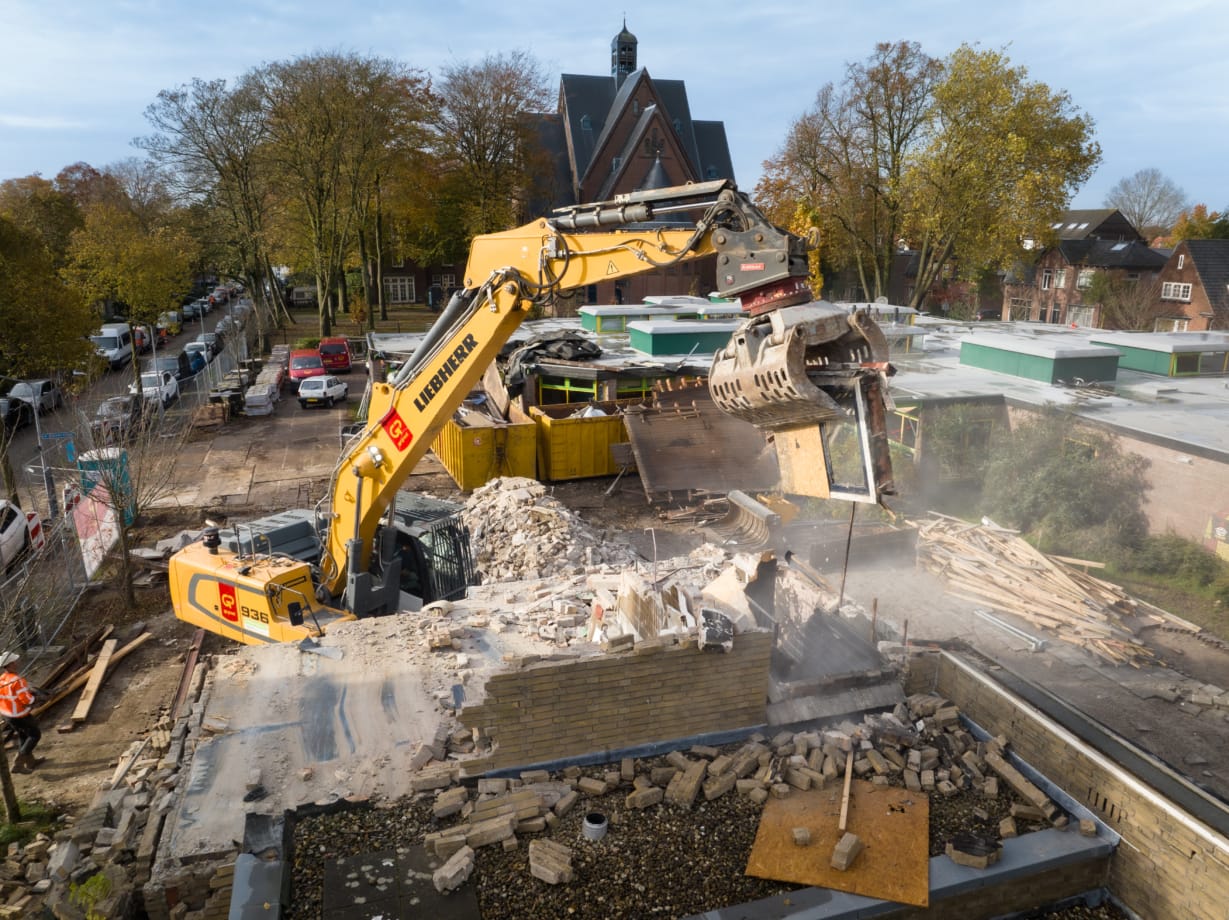 Oogsten is het nieuwe slopen